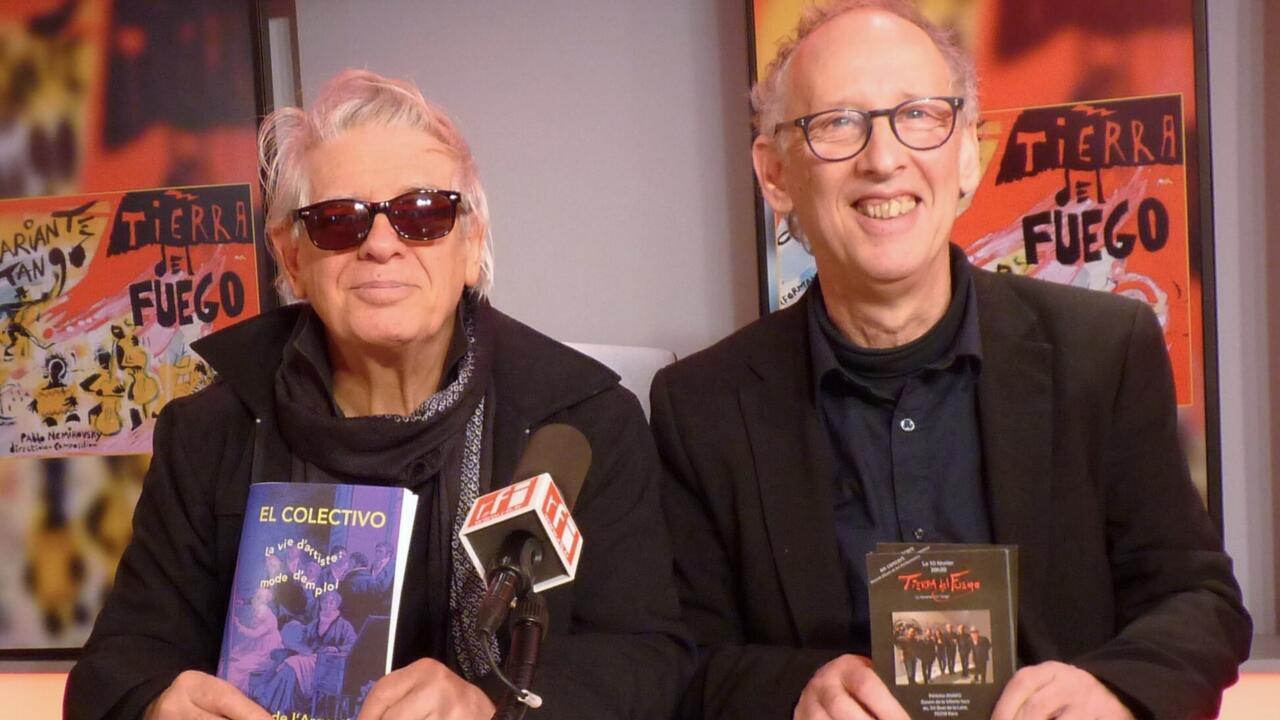 Los argentinos Pablo Nemirovski y Ricardo Mosner, performance y tango en París - El Invitado de RFI